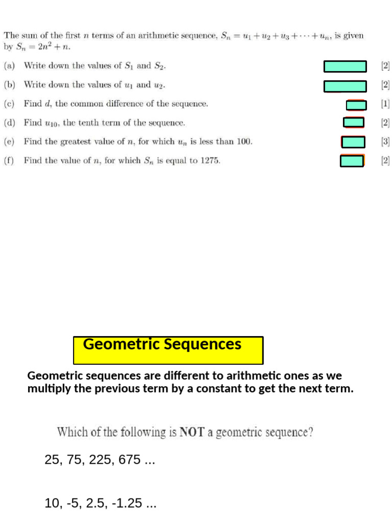 Understanding Geometric Sequences and Series | PDF | Elementary ...