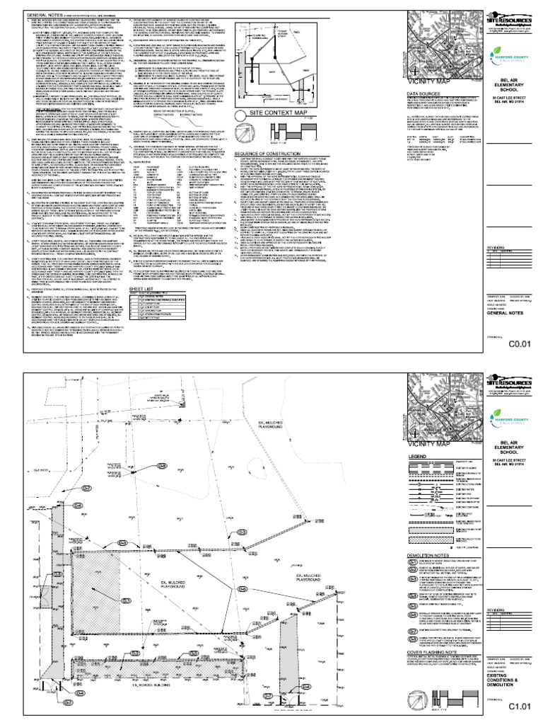 Bel Air Elementary Drainage Investigation | PDF | Storm Drain | Clean ...