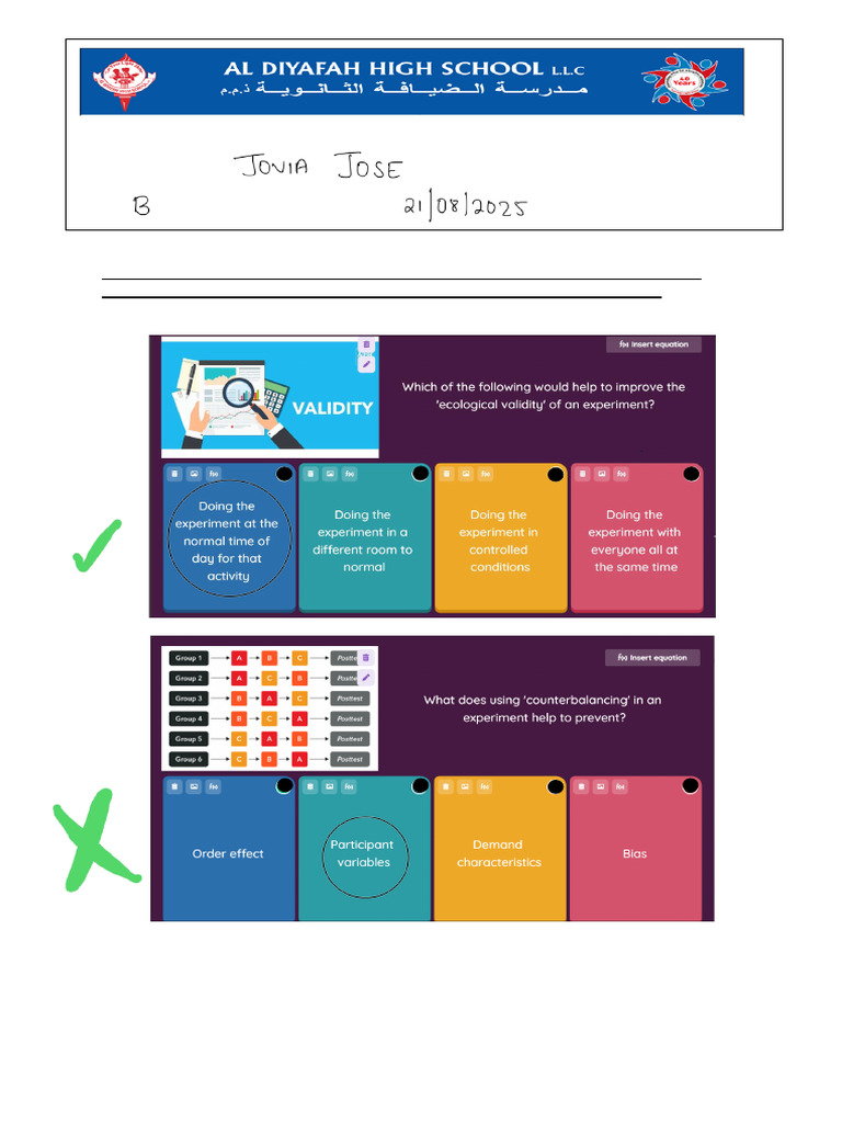 Worksheet Task 1 | PDF