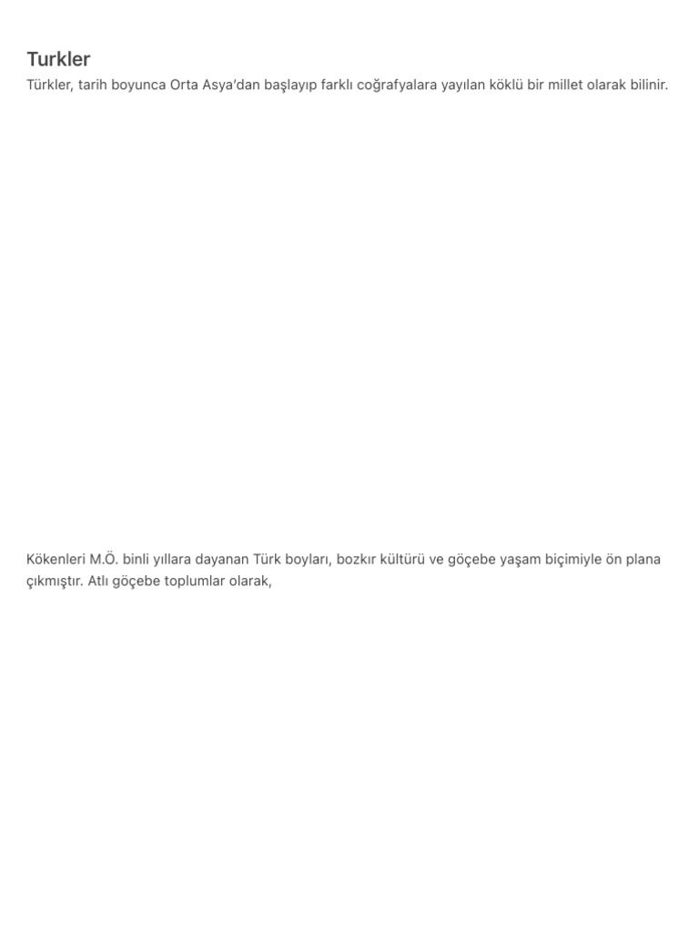 Turkler | PDF