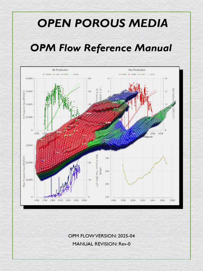 OPM Flow Reference Manual 2025-04 Rev-0 Compressed | PDF | Computer File | Porosity
