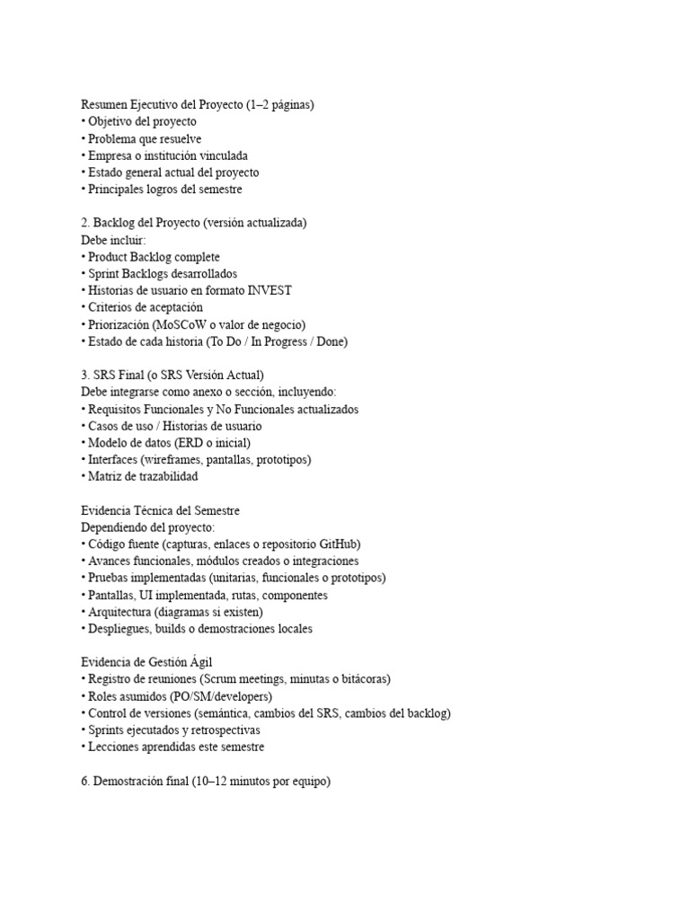 Actividad Final - Evaluación de Avance Del Proyecto Integrador | PDF