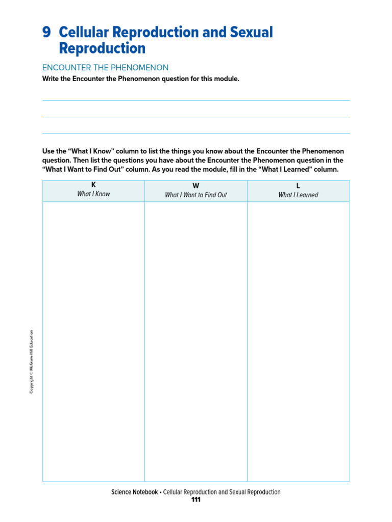 Cellular Reproduction and Mitosis Guide | PDF | Mitosis | Meiosis