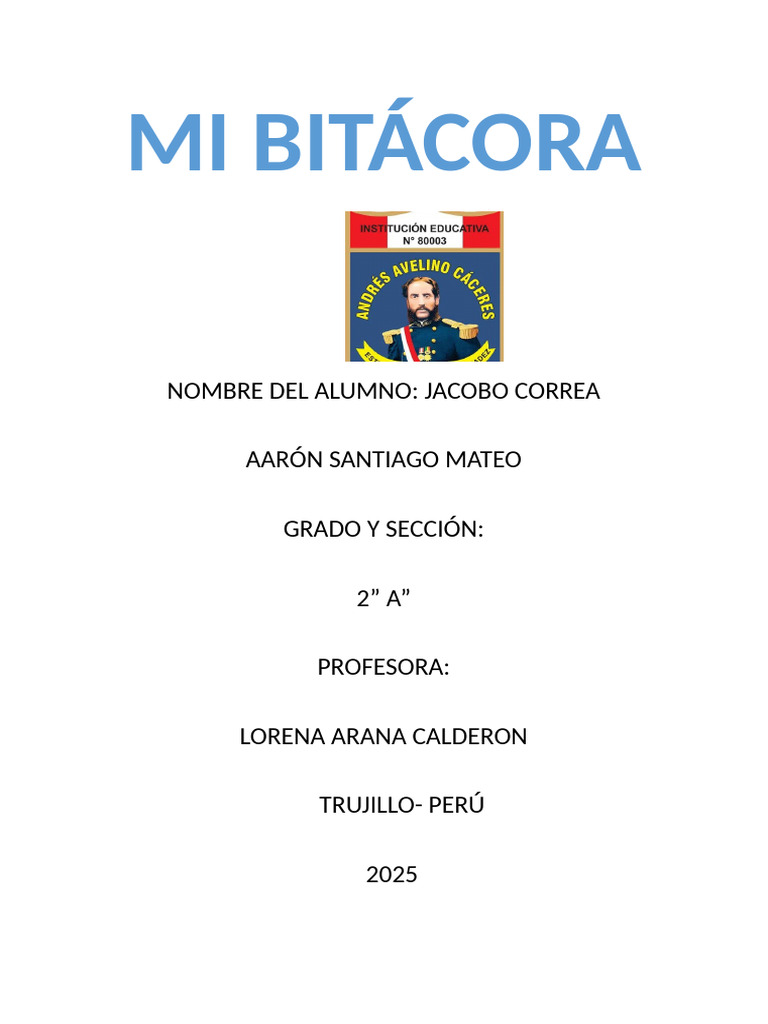 Mi Bitacora | PDF