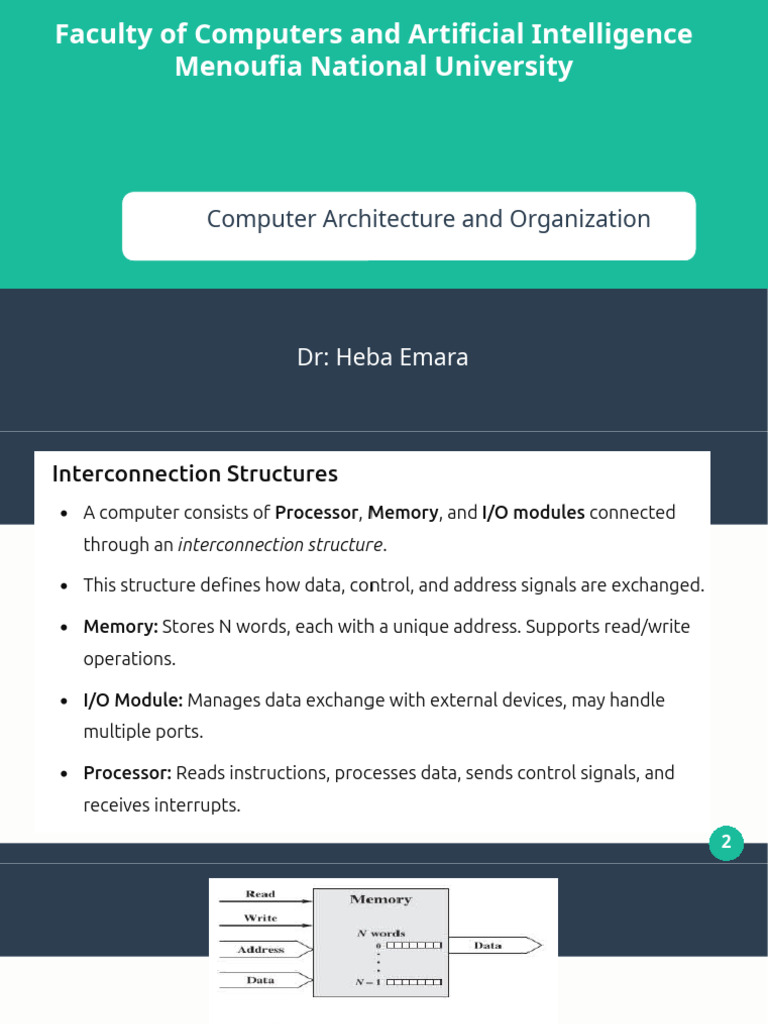 lec6_COA | PDF | Central Processing Unit | Digital Electronics