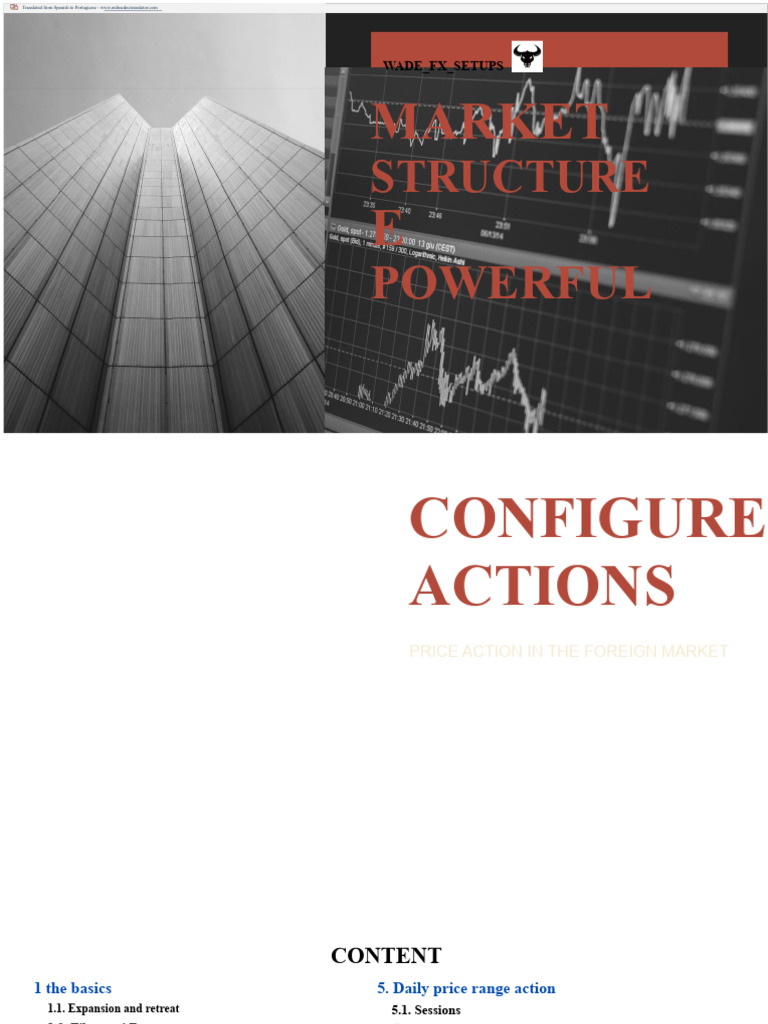 Market Structure and Powerful Setups by Wade FX Setups 1 PT | PDF ...
