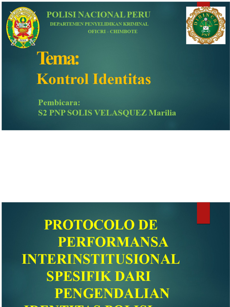 Pengendalian Identitas | PDF
