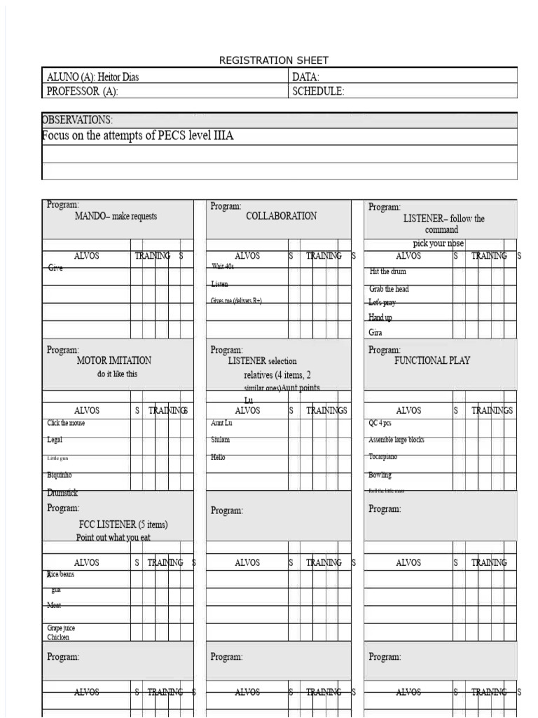 pdf-training-record-sheet-tab | PDF