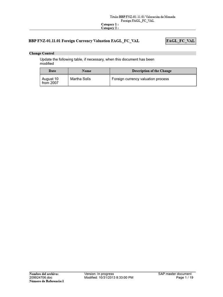 Foreign Currency Valuation Process Guide | PDF | Valuation (Finance ...