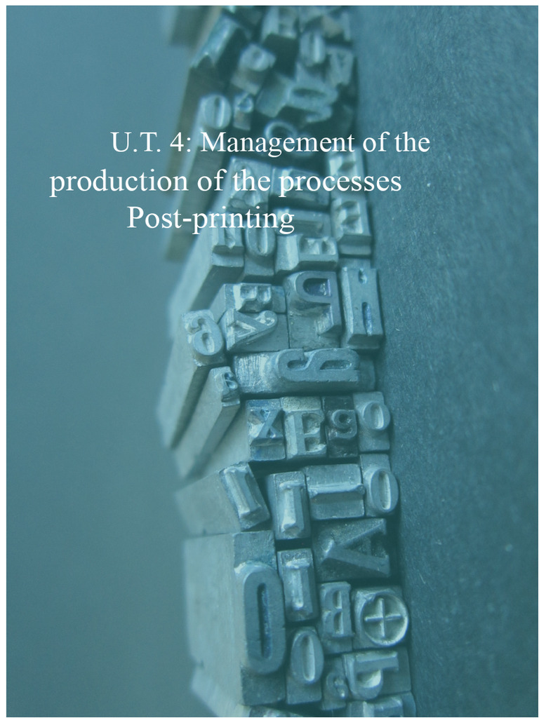 UT4 Post-Printing RAP | PDF | Lamination | Adhesive
