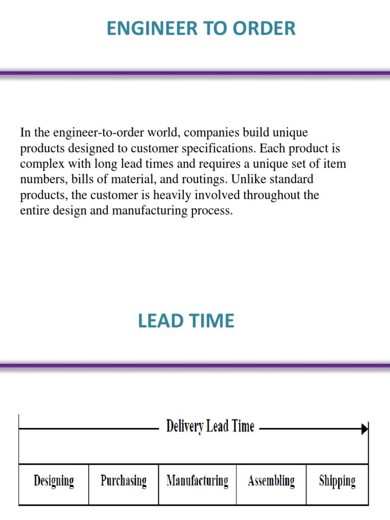 Engineer To Order | PDF | Mumbai | Economic Sectors