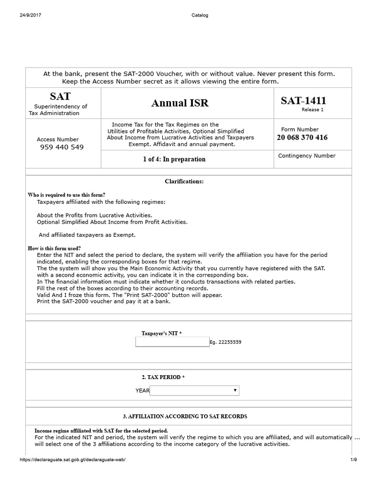 Annual Income Tax Return Form | PDF | Capital Gains Tax | Taxes