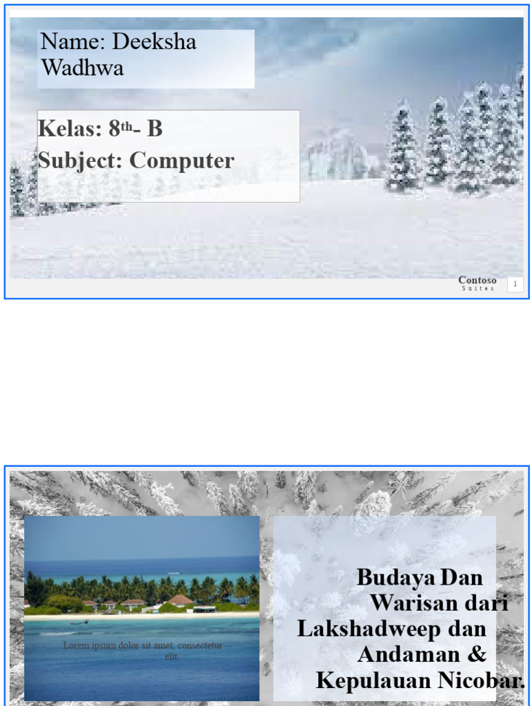 Budaya Dan Warisan Lakshadweep Dan Andaman & Nicobar-1 | PDF