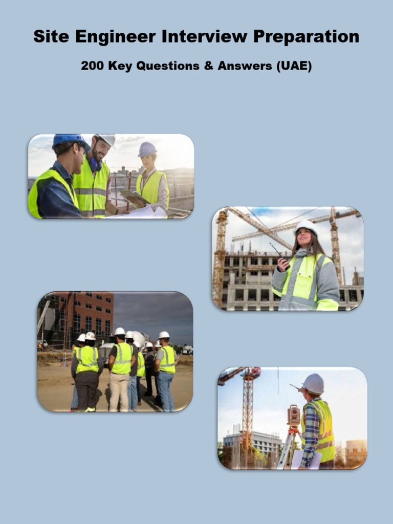 UAE Site Engineer Interview Q&A Guide | PDF | Concrete | Quality Assurance