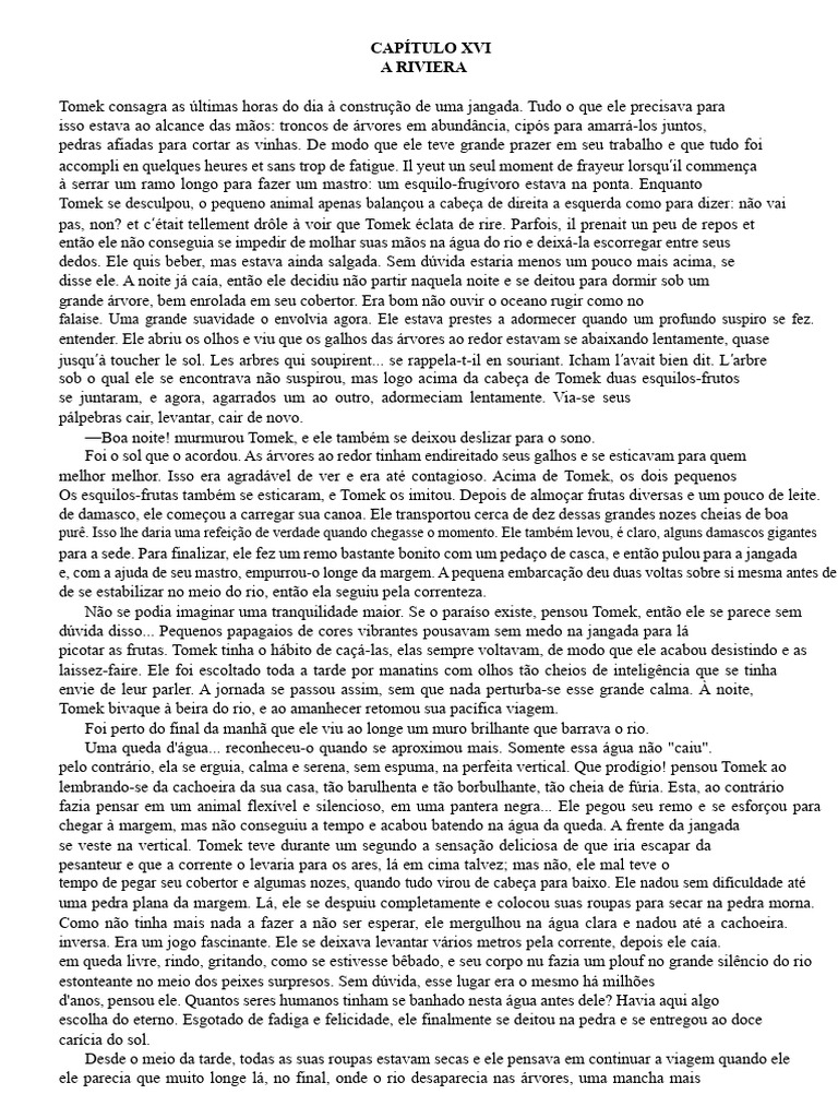 A Aventura de Tomek e Hannah na Riviera | PDF