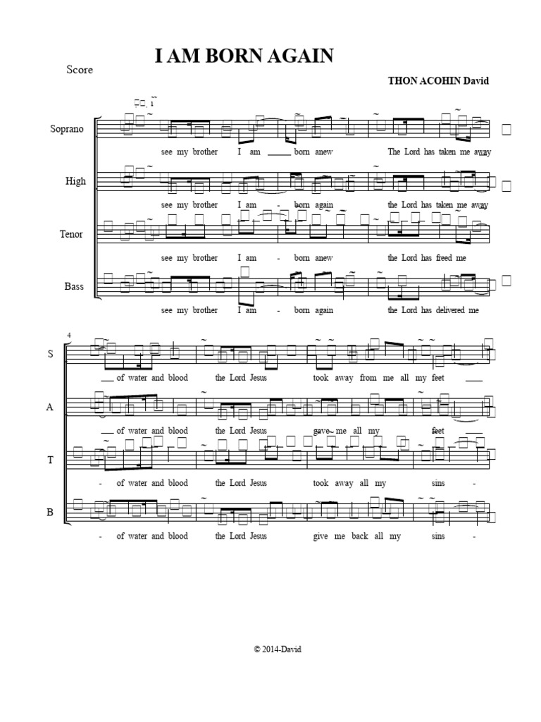 Born Again, See My Brother I Am Born Again | PDF | Born Again | Theology