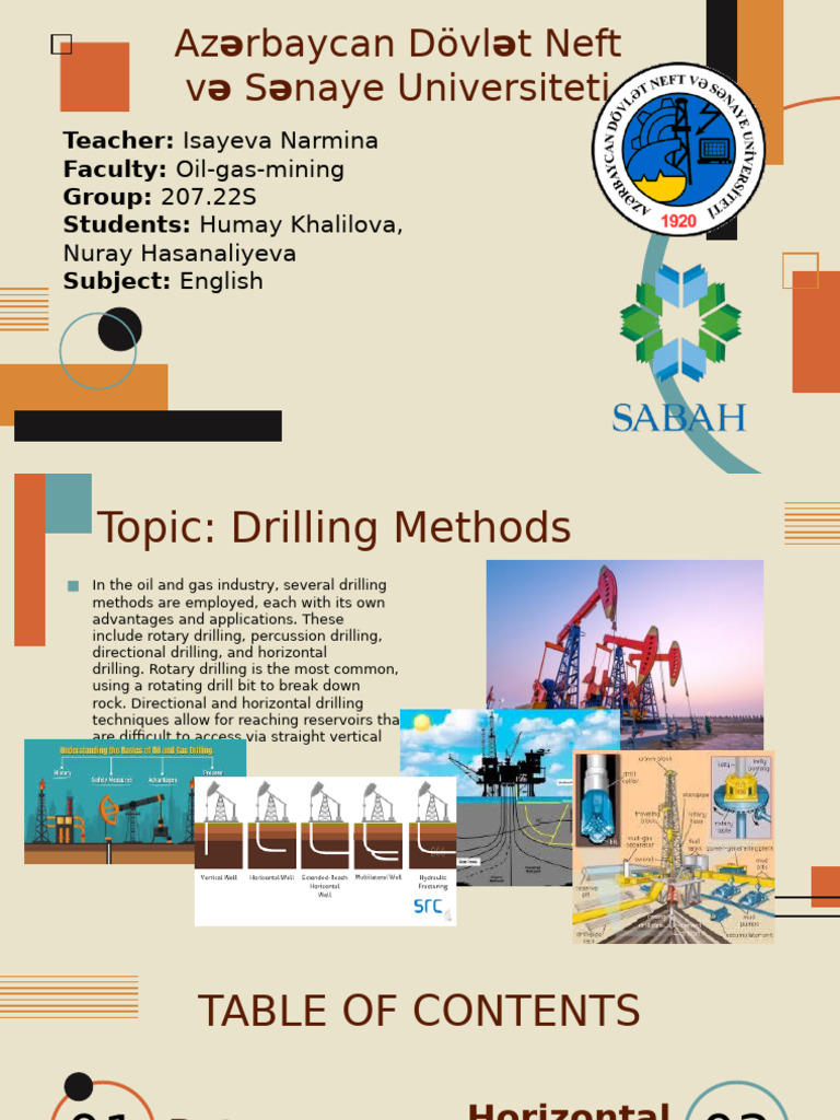 Overview of Drilling Methods in Oil & Gas | PDF