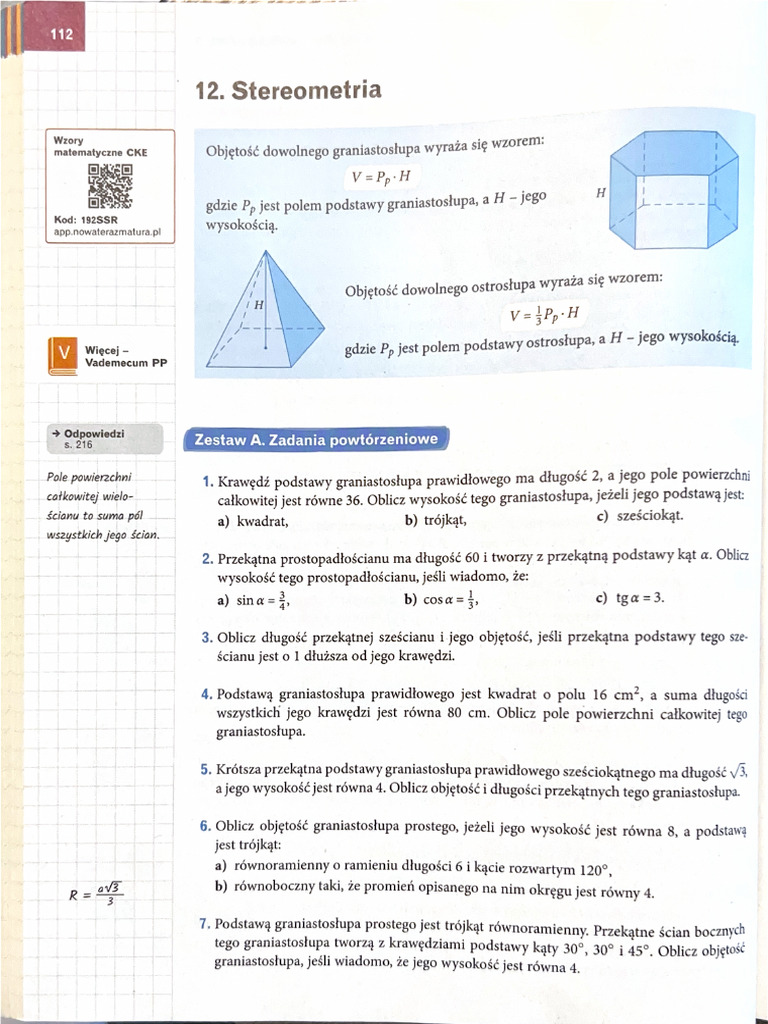 Stereometria | PDF