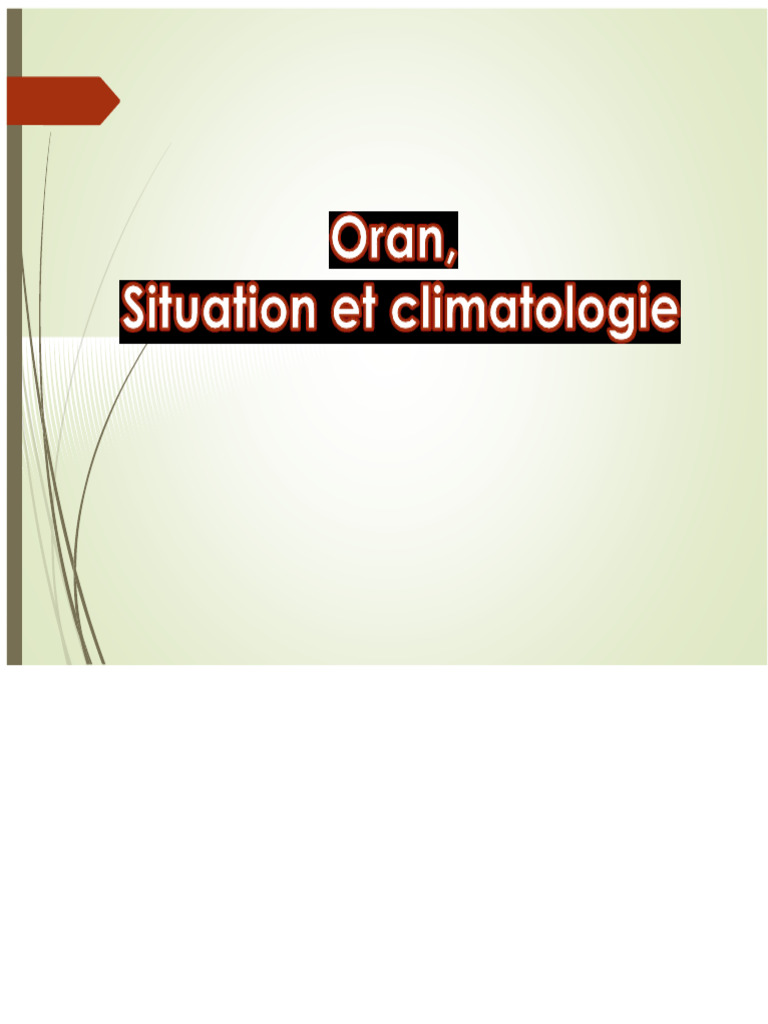 Explore Oran: History and Geography | PDF | Al Andalus | Berbers