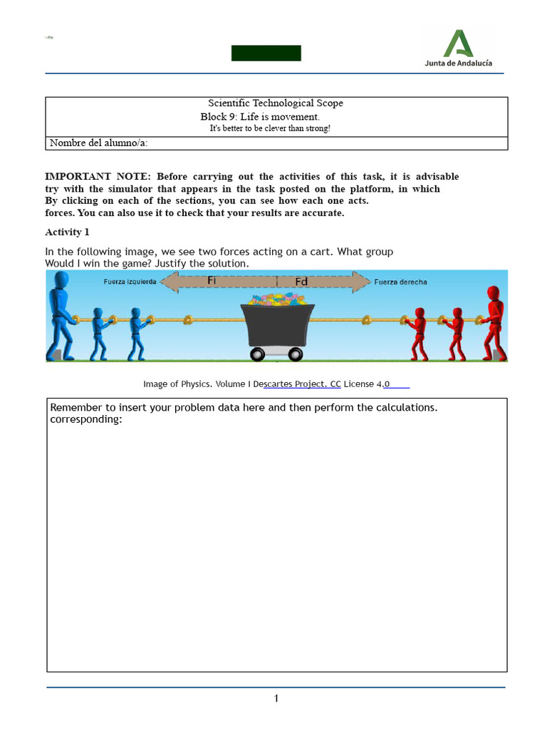 Scientist ESPA | PDF | Force | Weight