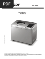 Neretva Bread Maker User Manual | PDF | Breads | Dough