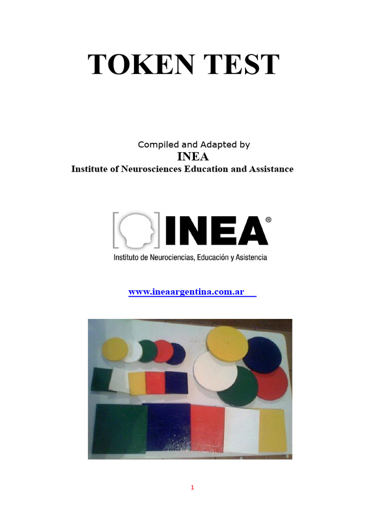 Token Test | PDF | Adjective | Noun