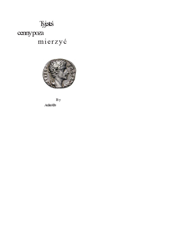 Jesteś Cenny | PDF