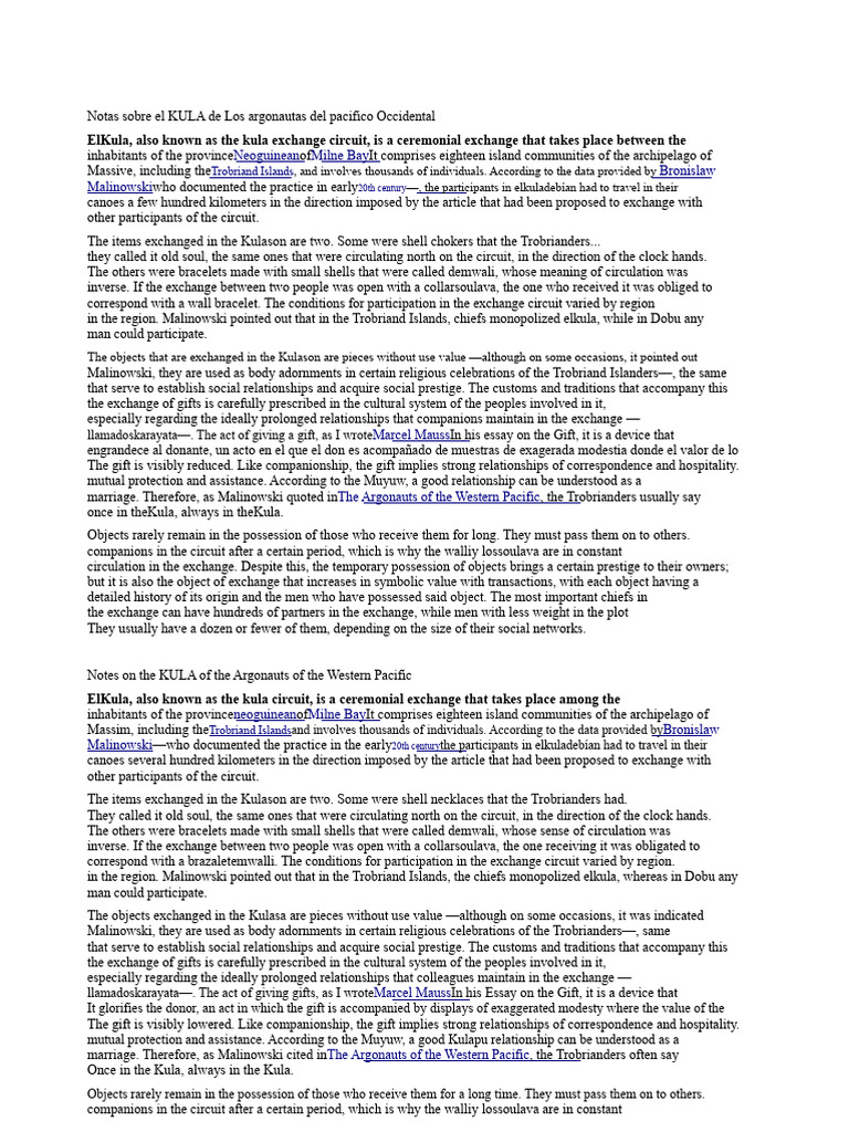 the Kula | PDF