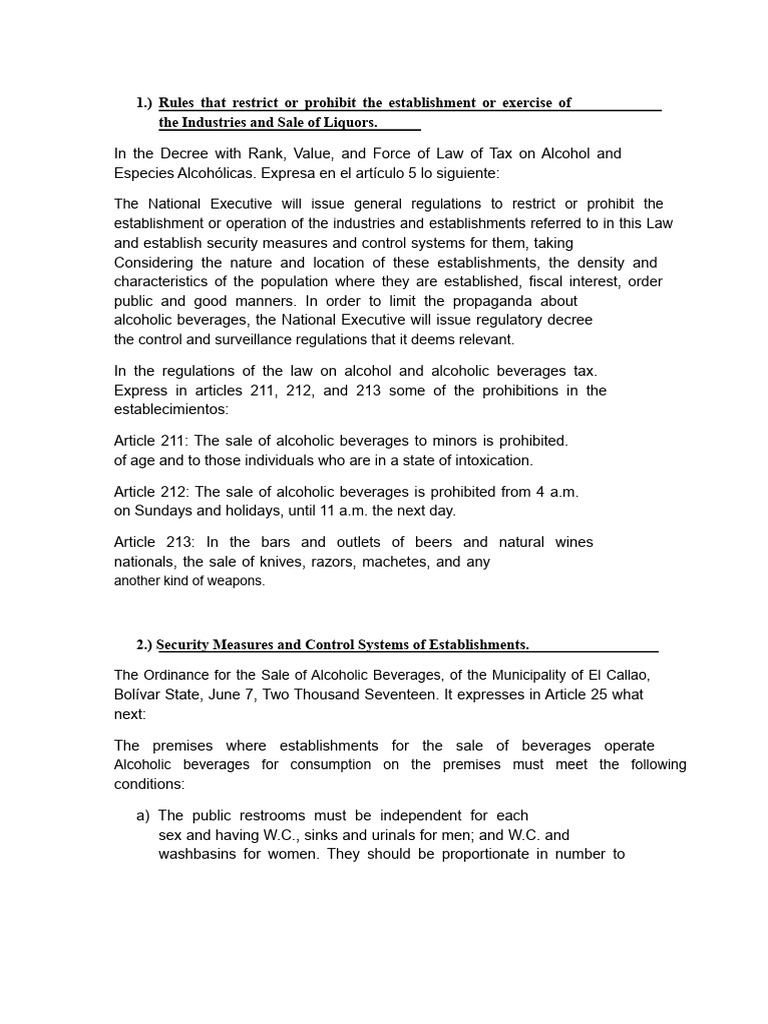 Law On Alcohol and Alcoholic Beverages Tax | PDF | Alcoholic Beverages ...