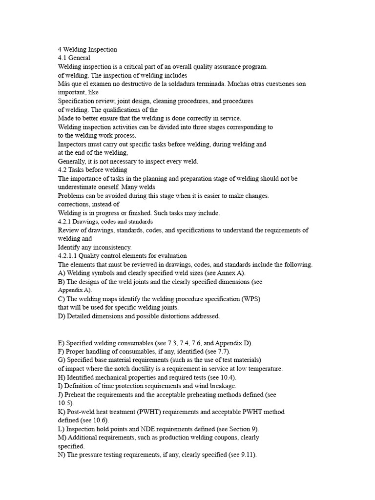 Api 577 Spanish | PDF | Welding | Construction