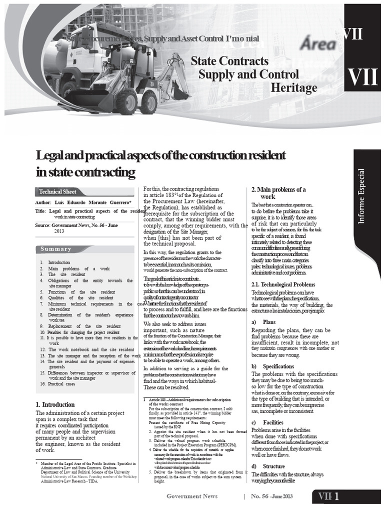 Practical Cases in Construction Contracting | PDF | Specification ...