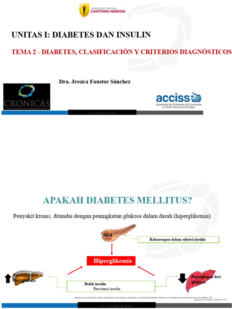 Klasifikasi dan Diagnosis Diabetes Melitus | PDF