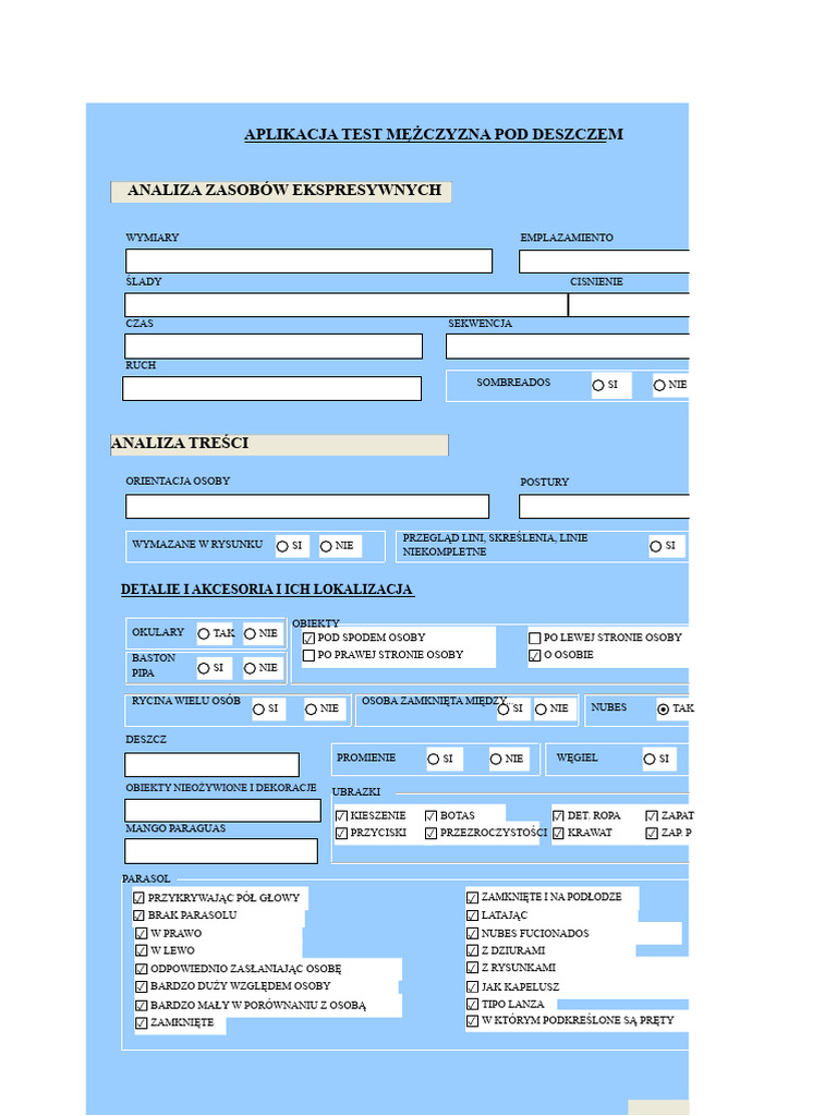 Arkusz Excel Do Korekcji Osoby Pod Deszczem | PDF