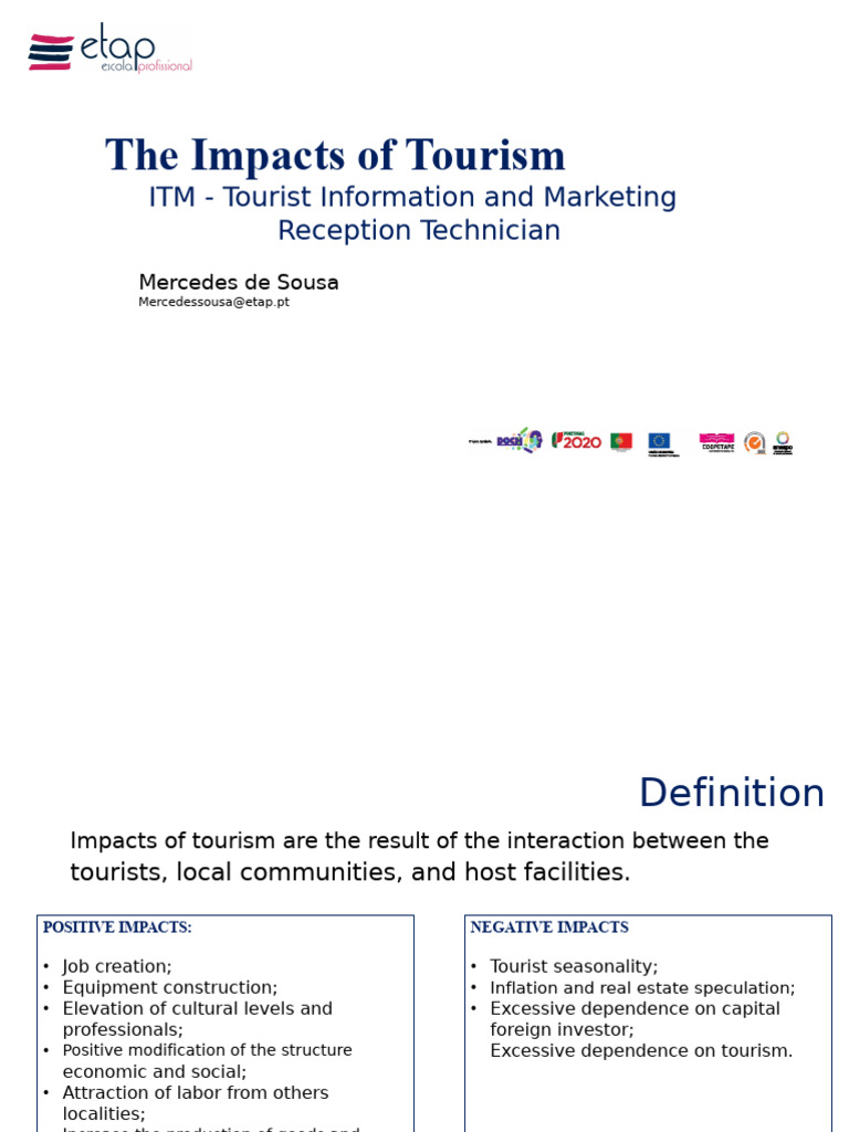 The Impacts of Tourism | PDF | Tourism | Economies