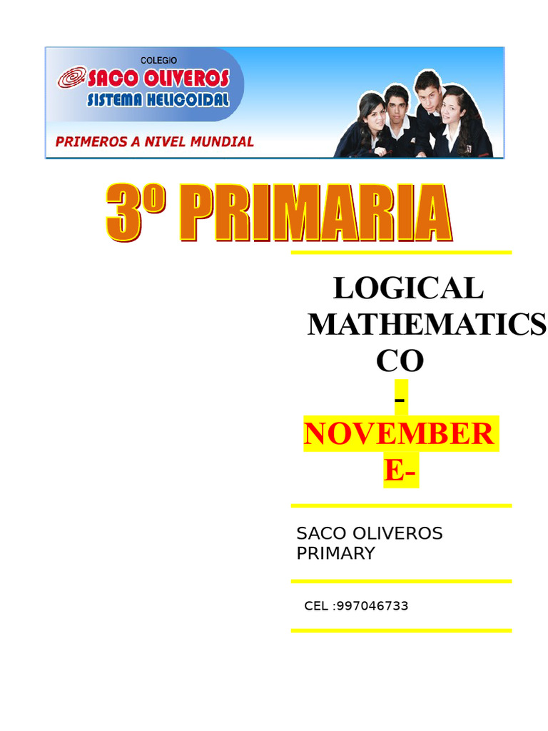 Logical Mathematics for 3rd Grade | PDF | Mathematics | Geometry