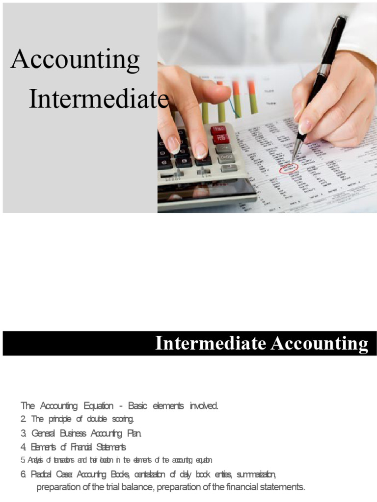 Intermediate Accounting | PDF | Business Economics | Financial Economics