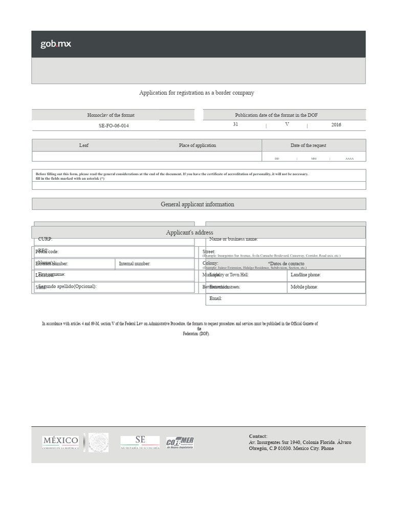Registration As A Company in The Border Strip and Region | PDF | Government