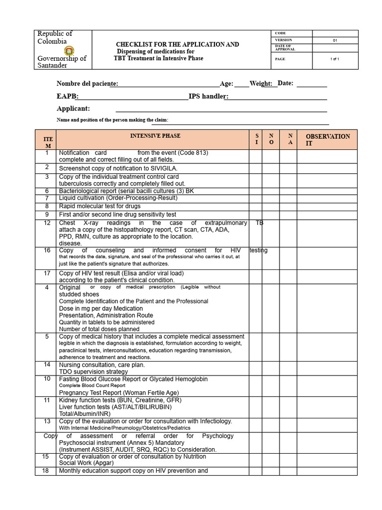 Checklist - Request - Treatment - of - TBTF - in - Intensive - Phase Ok ...