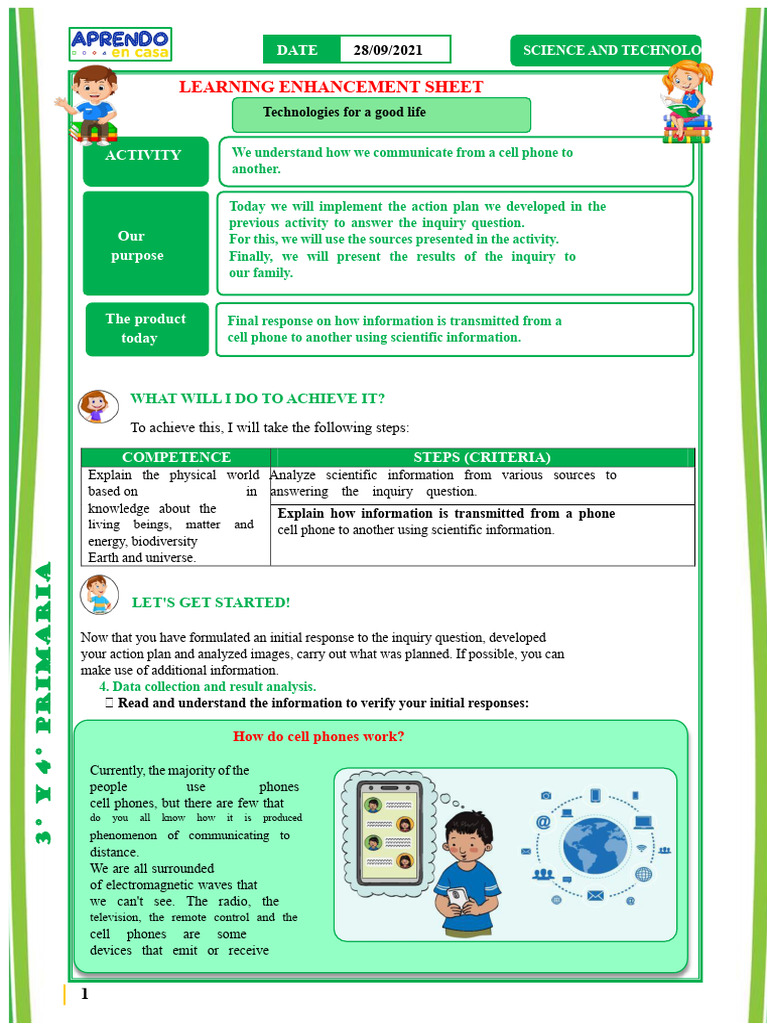 How Cell Phones Transmit Information | PDF | Base Station ...