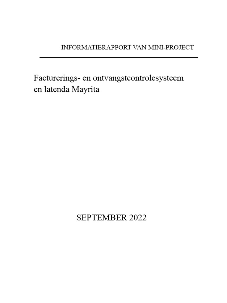 Miniproject Rapport | PDF