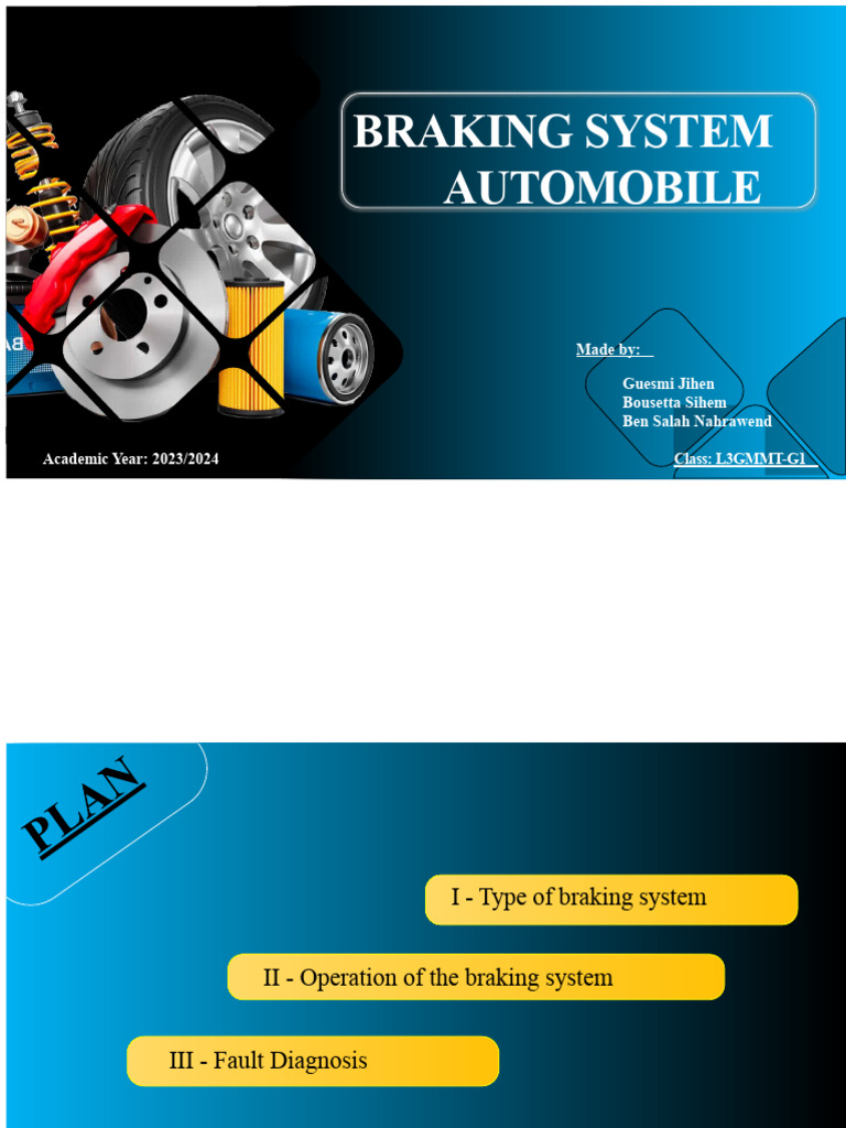 Braking System | PDF | Brake | Anti Lock Braking System