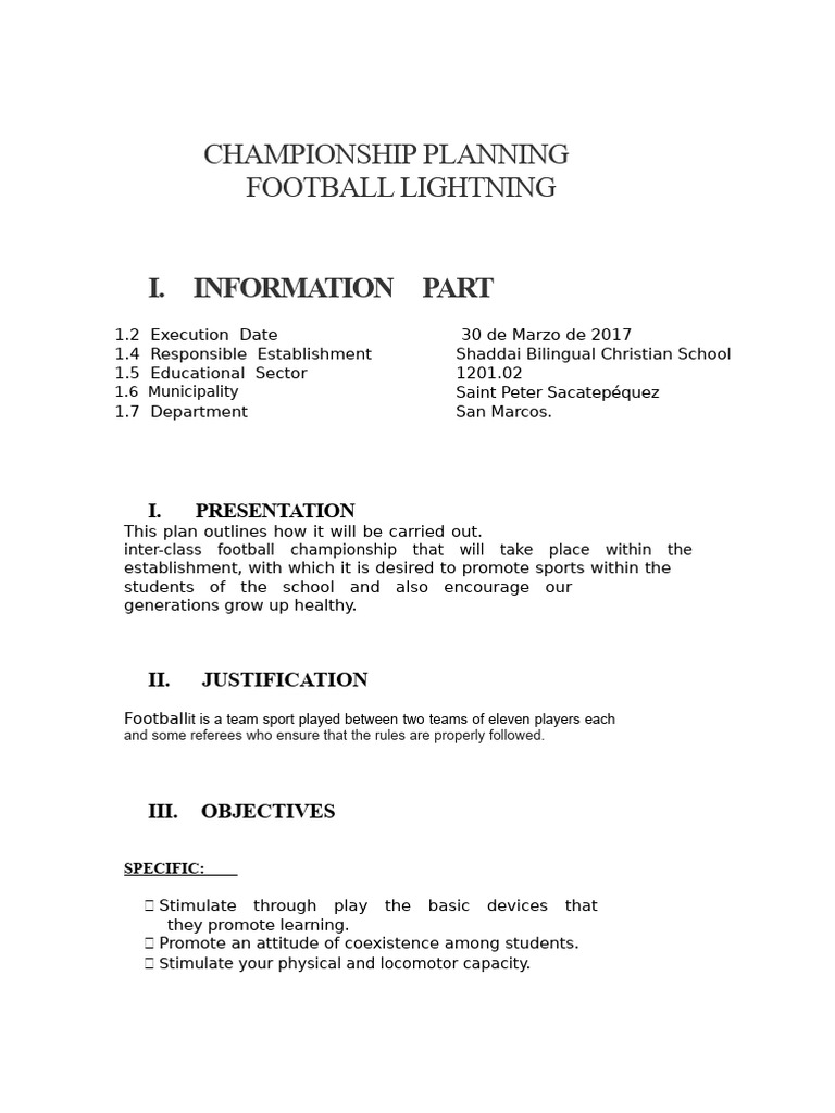 Football Tournament Planning | PDF | Sports | Intelligence