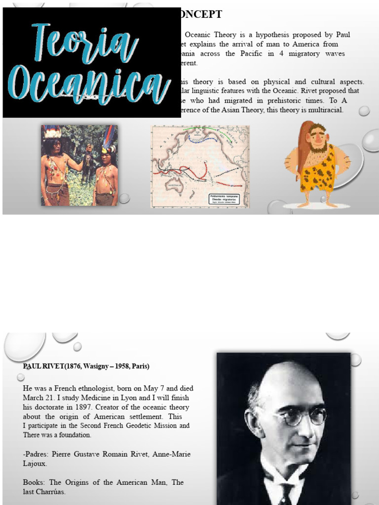 Presentation of The Oceanic Theory | PDF | Polynesia | Oceania