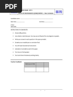 IGCSE Math 0980 Sample Papers 2025 | PDF