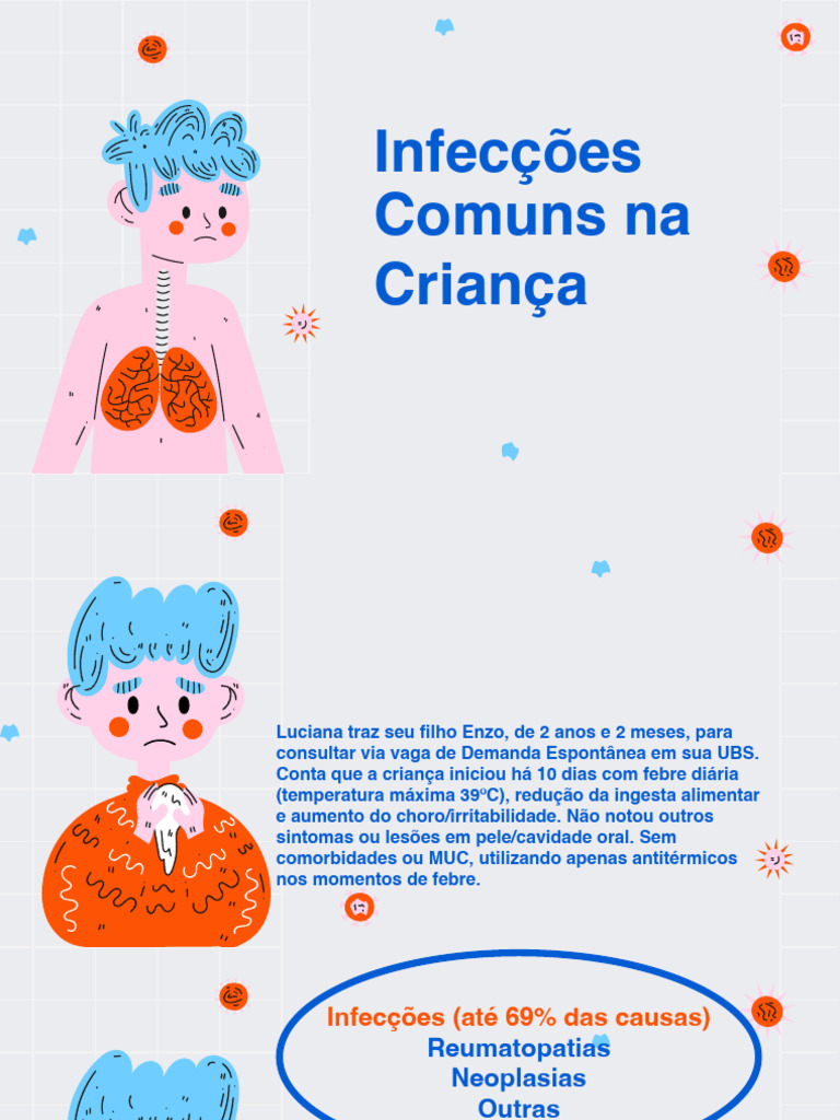 Infecções Comuns em Crianças: Diagnóstico e Tratamento | PDF ...