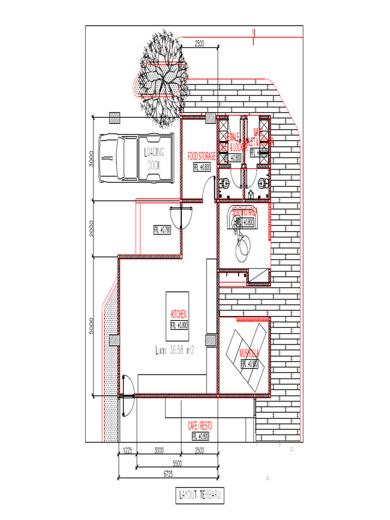Female and Male Facilities Layout | PDF