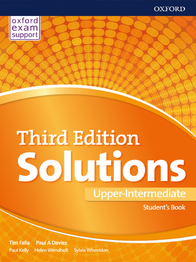 Solutions Upper Intermediate 3ed Book | PDF
