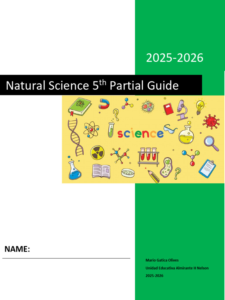 Natural Science 5th Grade 4th Partial | PDF | Science | Naturaleza