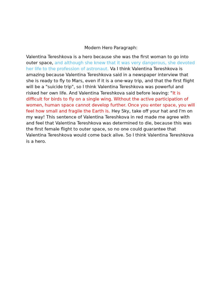 Modern Hero Paragraph | PDF