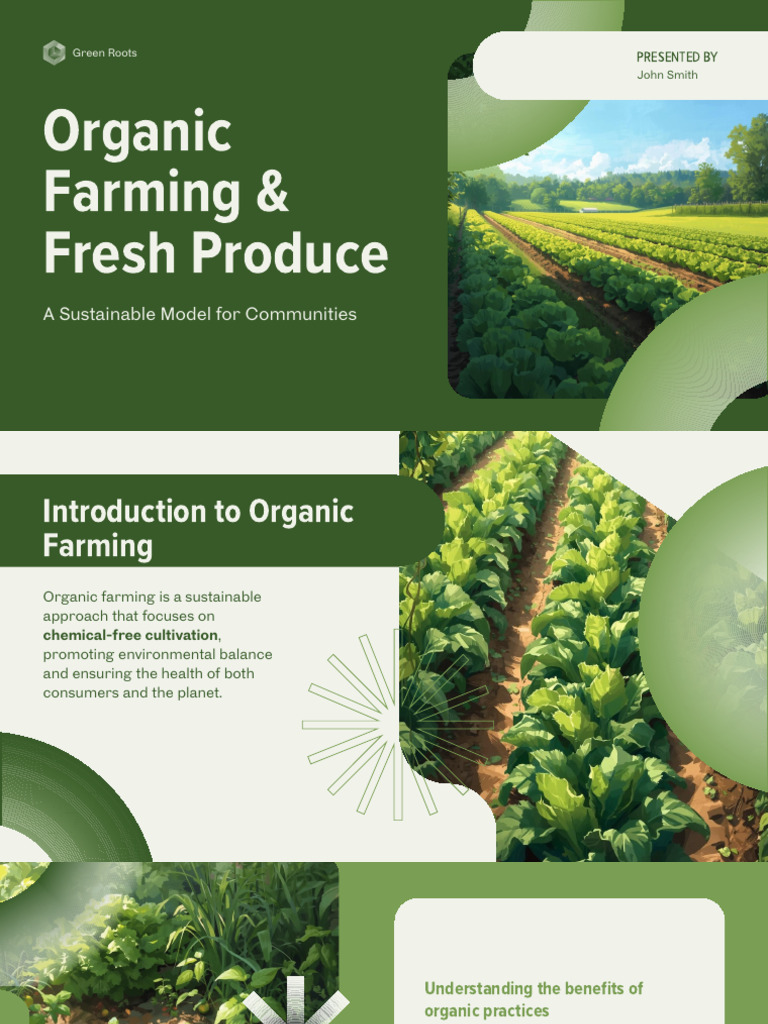 Presentation - Organic Farming & Fresh Produce | PDF | Organic Farming ...